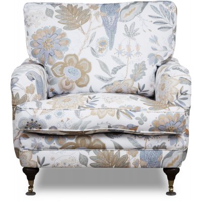 Spirit Howard fåtölj i blommigt tyg - Eden Parrot White - 6290 kr ...