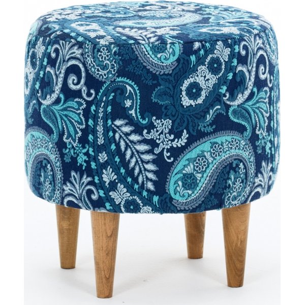 Sassari poef - Blauw - Zitpoefen - Trendrum.nl