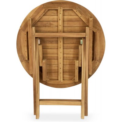 Grunnebo vikbart runt matbord 80 cm - Teak - 3495 kr - Utematbord ...