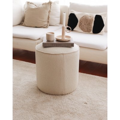 Teddy sittpuff - Cream - 2090 kr - Sittpuffar - Trendrum.se