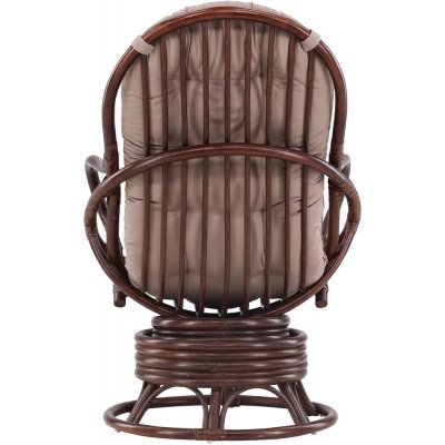 Schommelfauteuil - Donker notenhout - €449.99 - Loungefauteuils ...