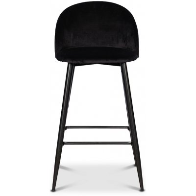 Giovani Velvet barstol - Svart sammet / Svarta ben - 599 kr - Barstolar ...