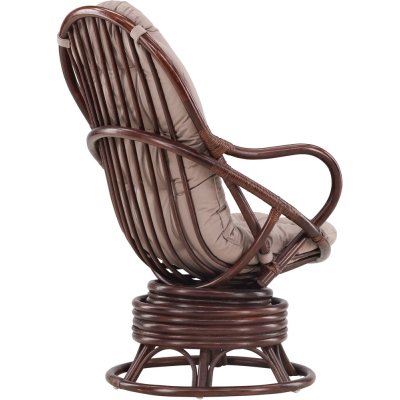 Schommelfauteuil - Donker notenhout - €449.99 - Loungefauteuils ...