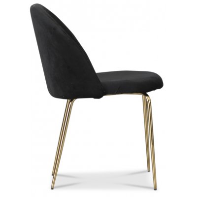 Tiffany velvet stol - Svart/Mässing - 399 kr - Klädda & stoppade stolar ...