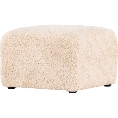 Frankie sittpuff 50 x 50 cm - Beige teddy - 2490 kr - Sittpuffar ...
